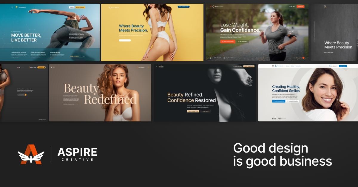 Medical & Dental Website Design & Marketing | Aspire Creative